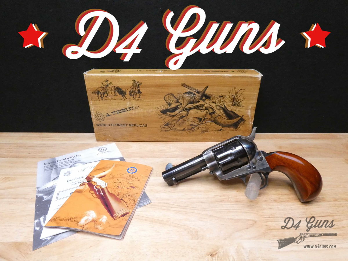 Uberti Model 1873 Cattleman Birds Head - 44-40 - Replica Cowboy Gun ...