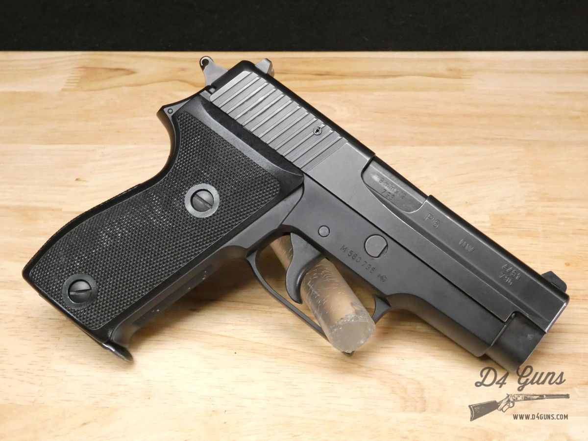 RARE West German Sig Sauer P6 - 9mm - w/ OG Box - P225 - MFG 1991 ...