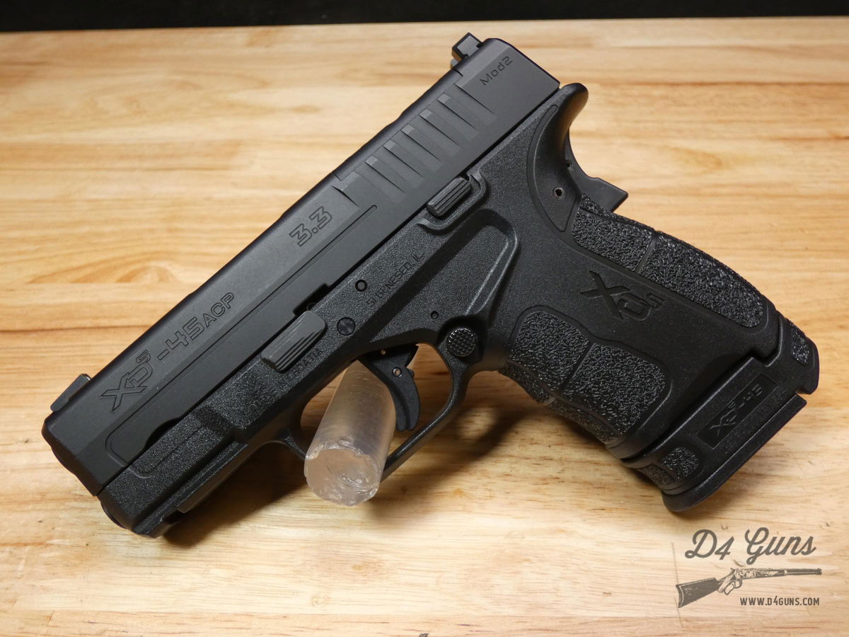 Springfield XDs-45 3.3 Mod 2 - .45 ACP - OG Box - Soft Case - Holster ...