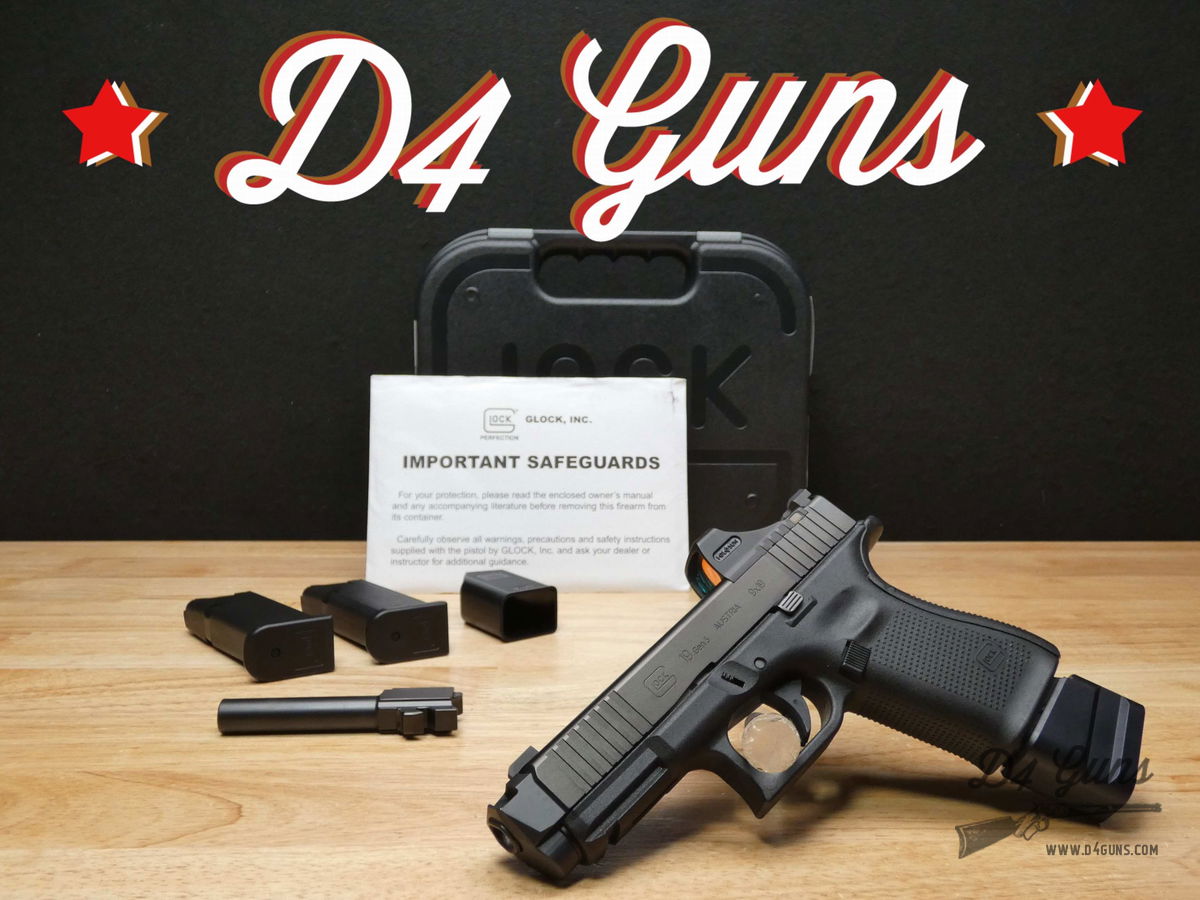 Glock 19 Gen 5 w/ RADIAN RAMJET & AFTERBURNER - 9mm - Holosun & MORE ...