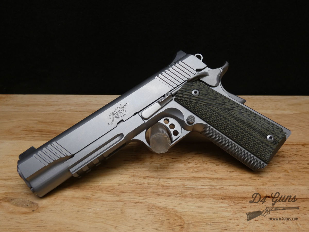 Kimber Stainless TLE/RL II - .45 ACP - w/ Mag & Case - Tactical 1911 ...