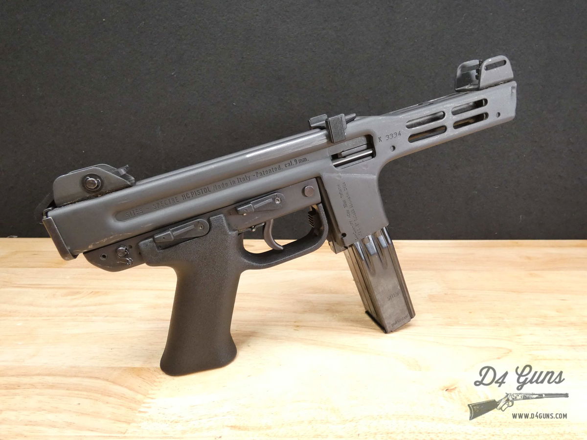 SITES Spectre HC Pistol - 9mm - DA/SA - 2 Mags - Goldeneye - Semi Auto ...