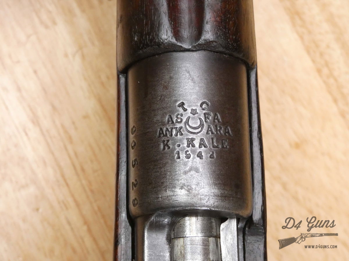 Turkish M1938 - 8mm Mauser - MFG 1942 - ASFA Ankara M38 - XLNT ...