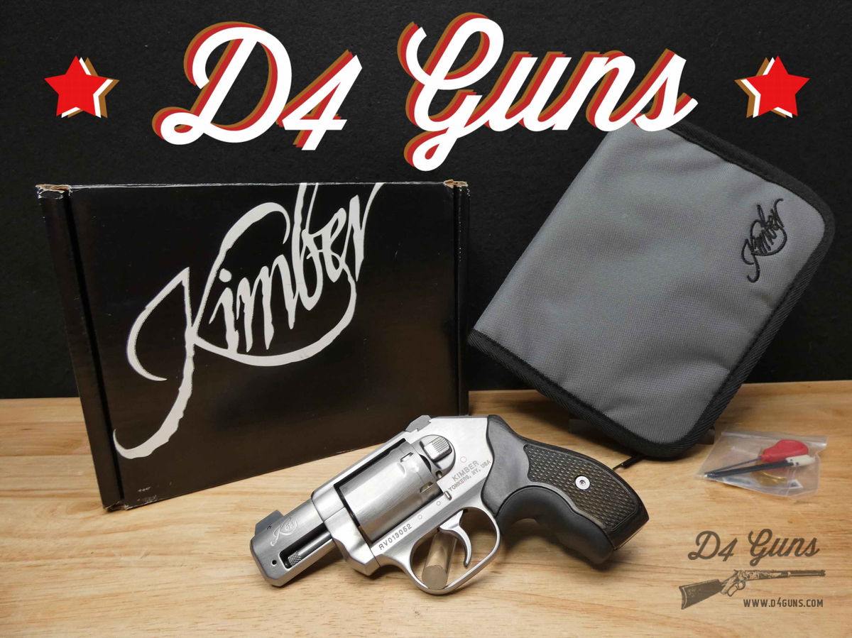 Kimber K6S - .357 Mag - 6-Shot - Stainless - OG Box - Crimson Trace ...
