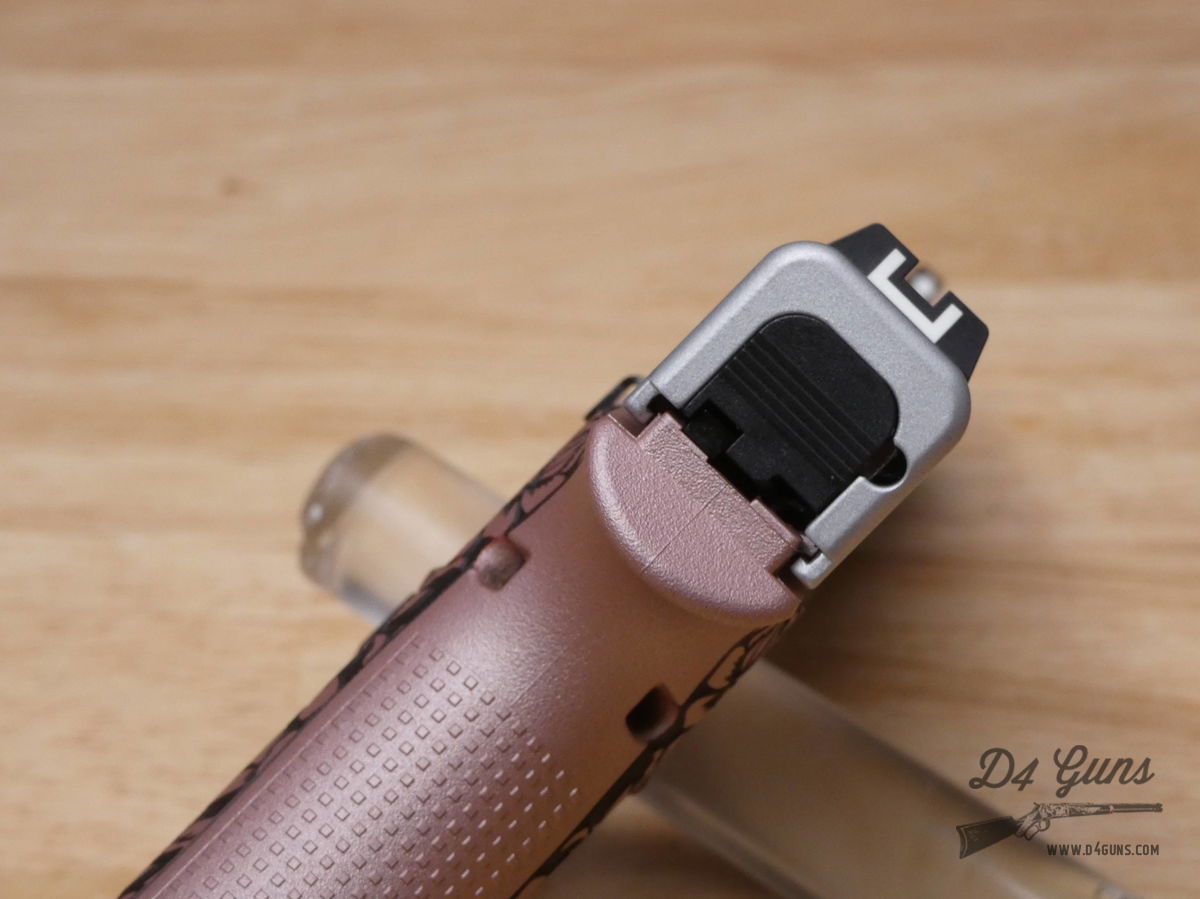Glock 43X The Rose Apollo Custom Slide - 9mm - G43X - OG Case - CCW ...