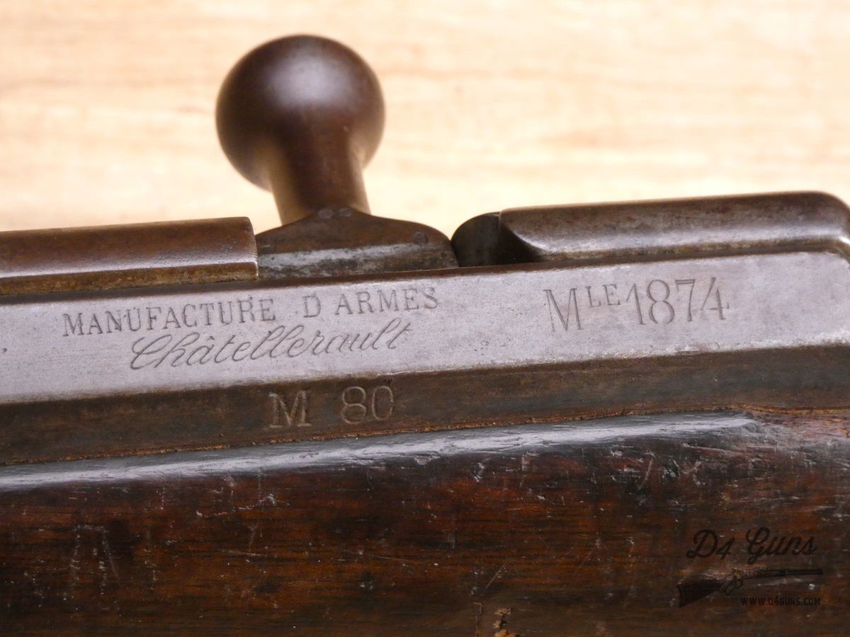 Fusil Gras mle 1874 M80 - 11x59mmR - St. Etienne - MLE1874 - M 80 - LOOK! - Antique Guns at ...