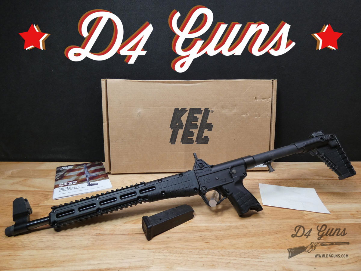 Kel-Tec Sub-2000 - 9mm - Keltec Sub 2K - Folding - G19/23 Magwell - Gen ...