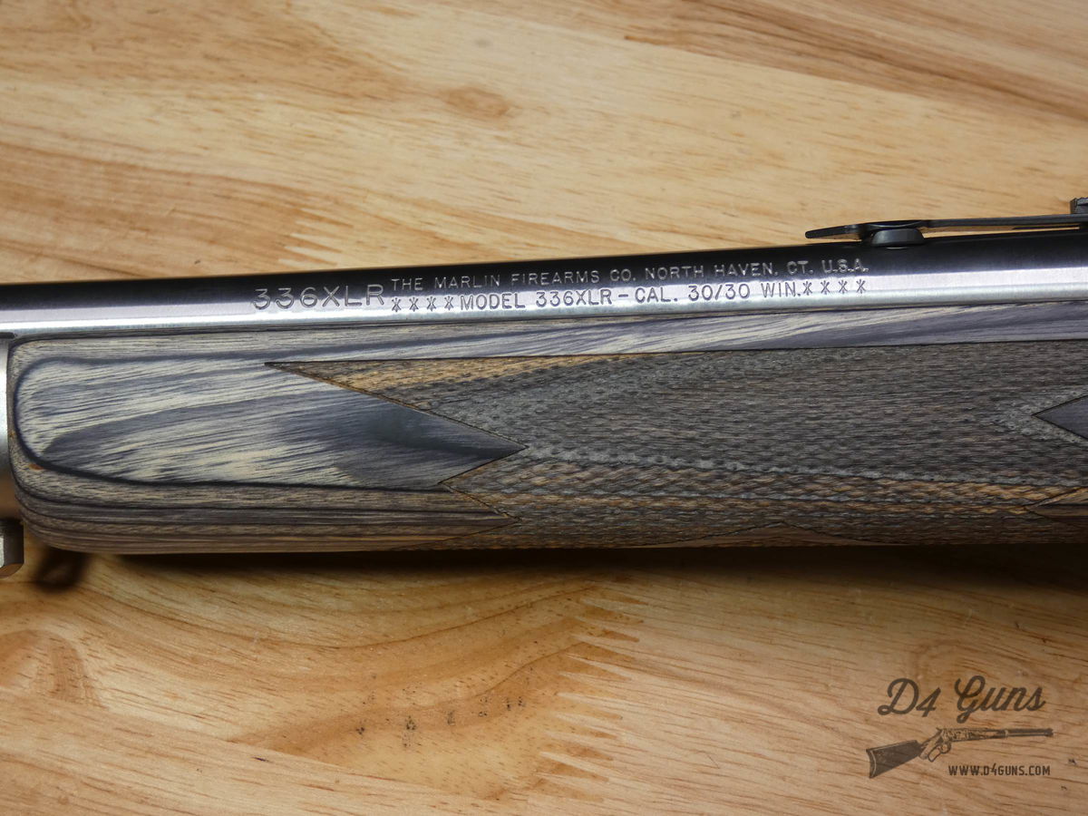 Marlin 336XLR - .30-30 Win - Stainless 336 XLR - MFG 2012 - XLNT Deer ...