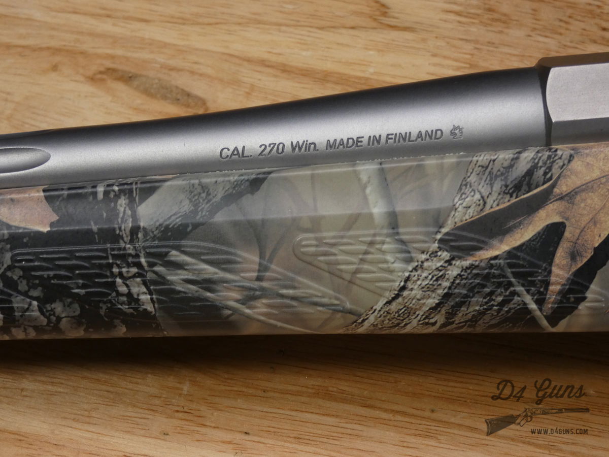 Tikka T3 Camo Superlite - .270 Win - Mag & Scope Rings - Realtree ...