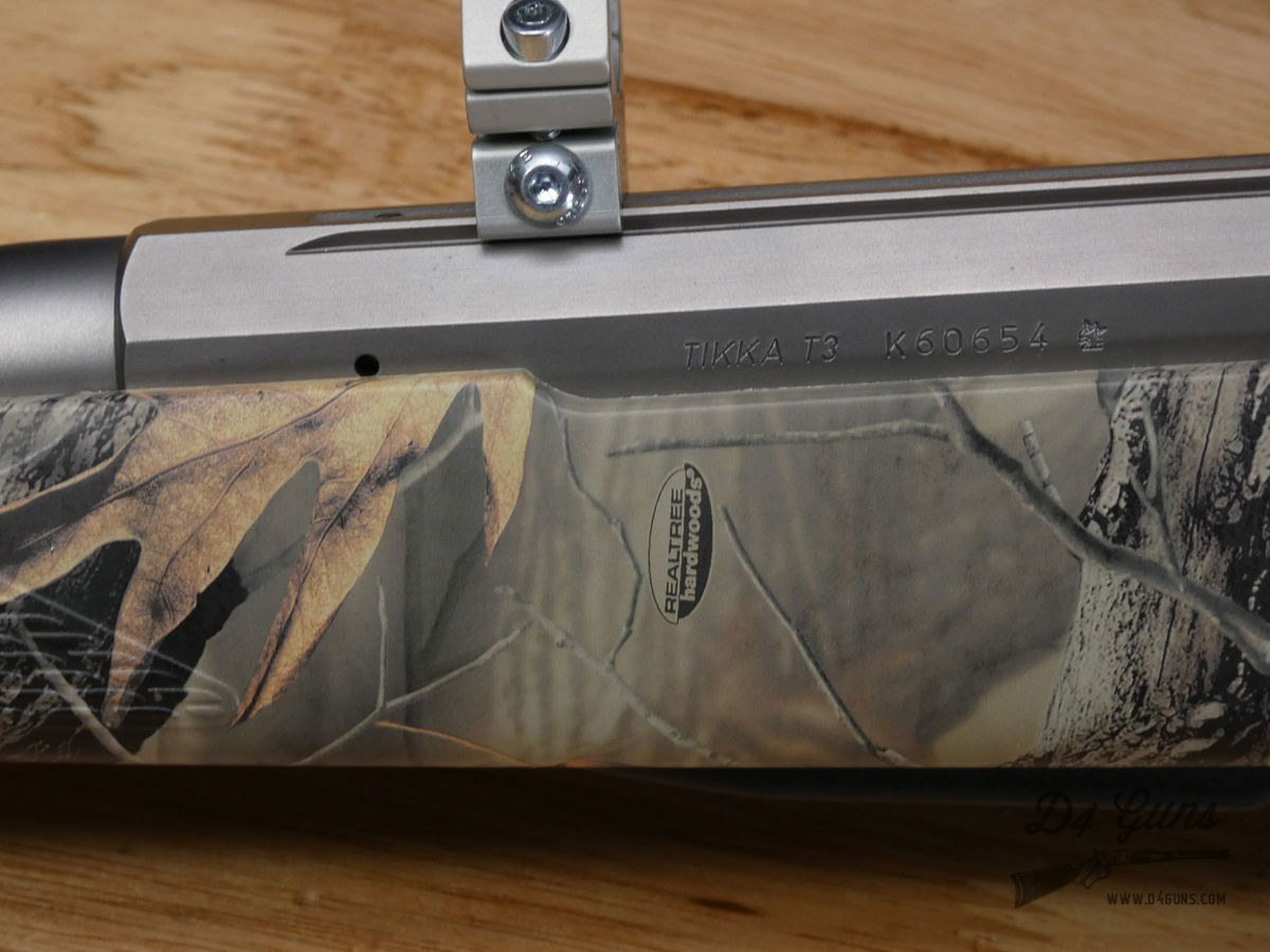 Tikka T3 Camo Superlite - .270 Win - Mag & Scope Rings - Realtree ...
