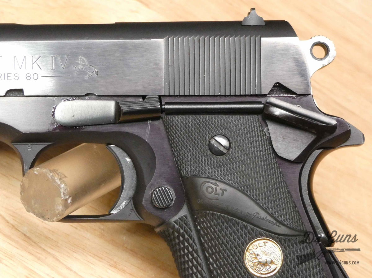 Colt MKIV Series 80 Lightweight Commander 1911 - .45 ACP - MFG 1983 ...