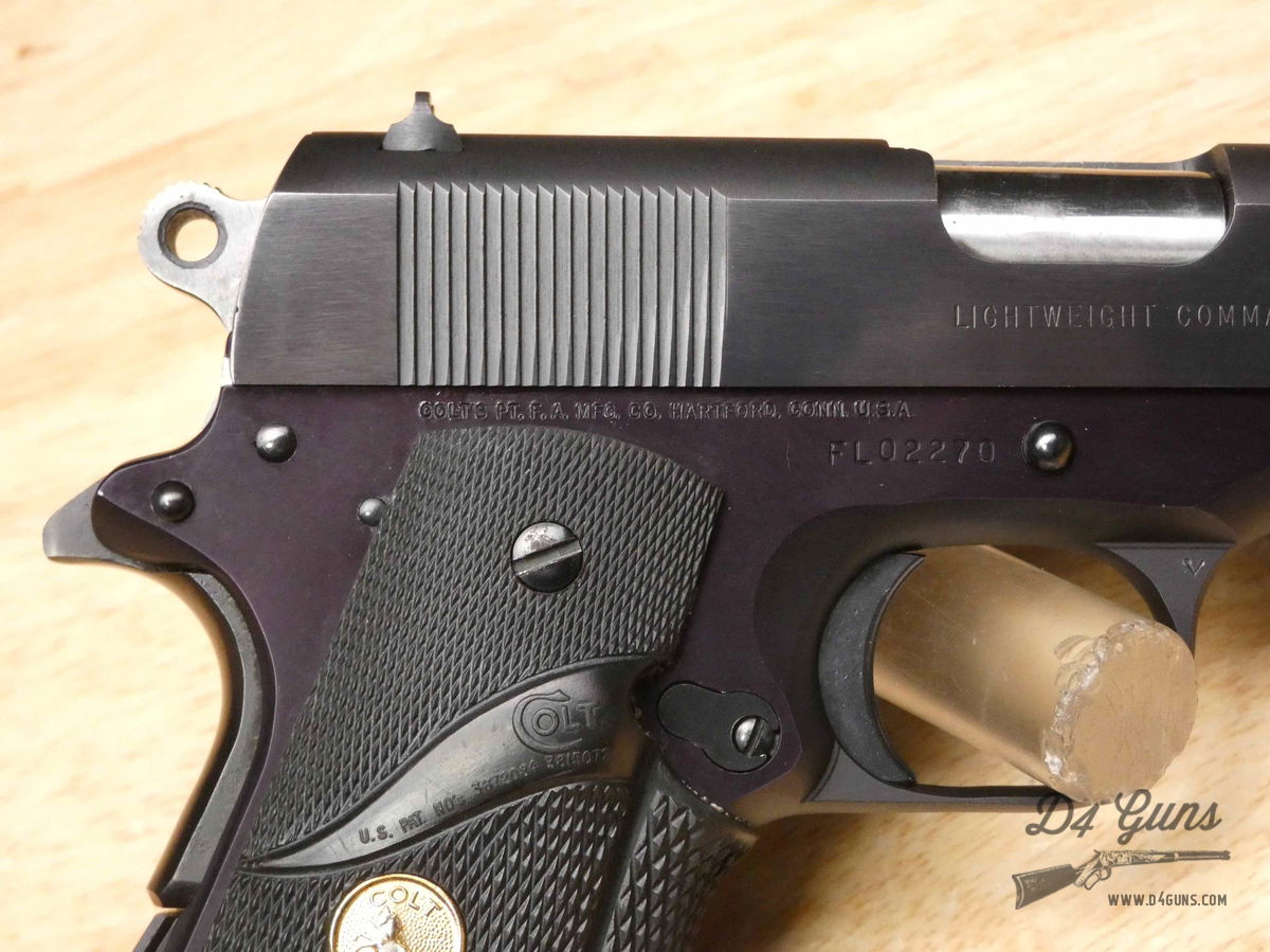 Colt MKIV Series 80 Lightweight Commander 1911 - .45 ACP - MFG 1983 ...