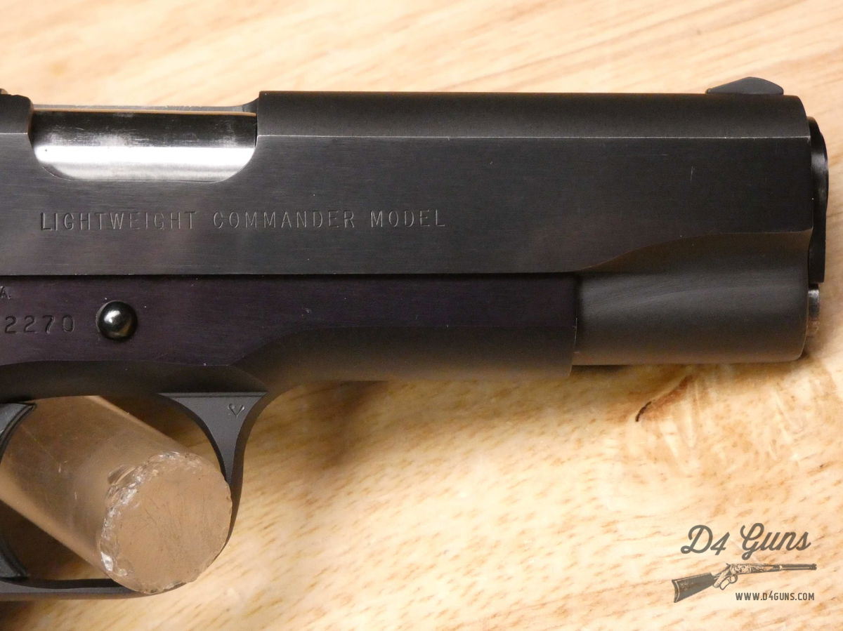 Colt MKIV Series 80 Lightweight Commander 1911 - .45 ACP - MFG 1983 ...