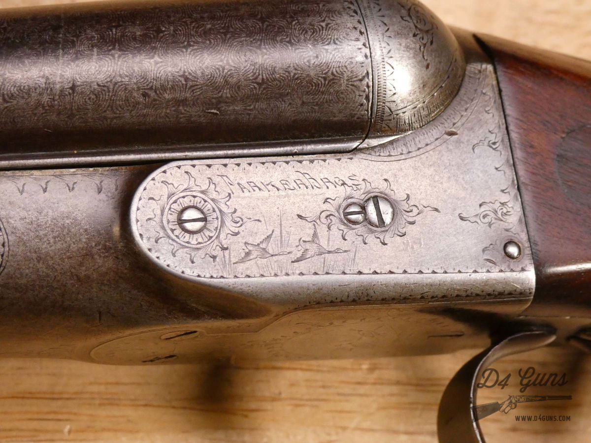 Parker Bros G Grade 2 Frame 2 - 12ga - 12 Gauge- SxS Shotgun- Damascus ...