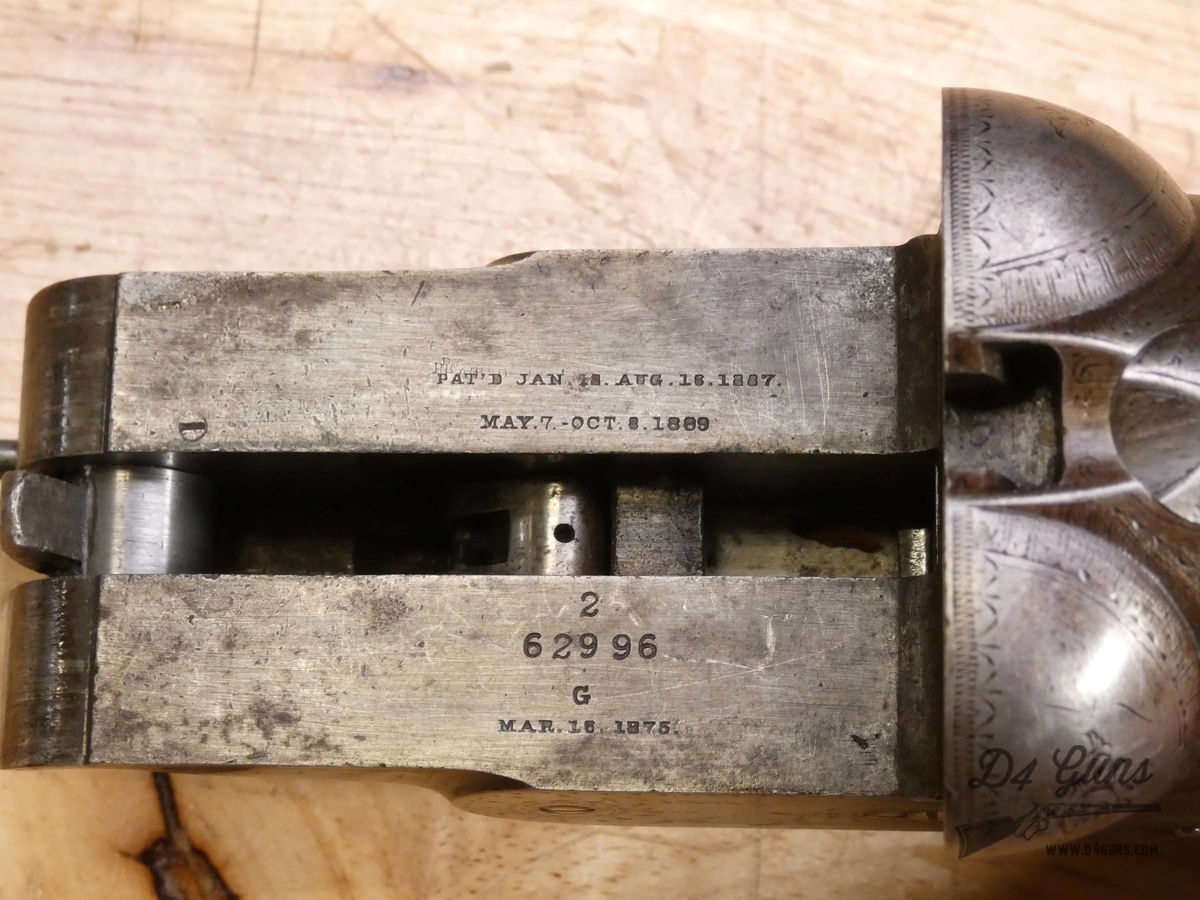 Parker Bros G Grade 2 Frame 2 - 12ga - 12 Gauge- SxS Shotgun- Damascus ...