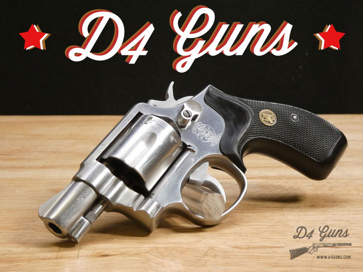 Smith & Wesson 64-3 - .38 Spl - Pre-Lock - Stainless - Snub Nose - DA ...