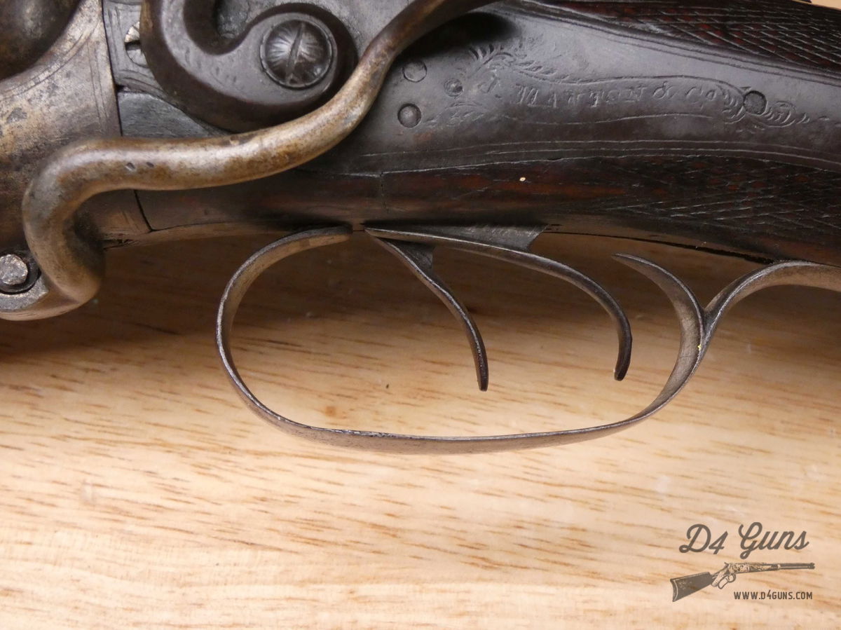 J. Manton & Co - 12 Gauge - Side by Side - Hammer Sidelock Action ...