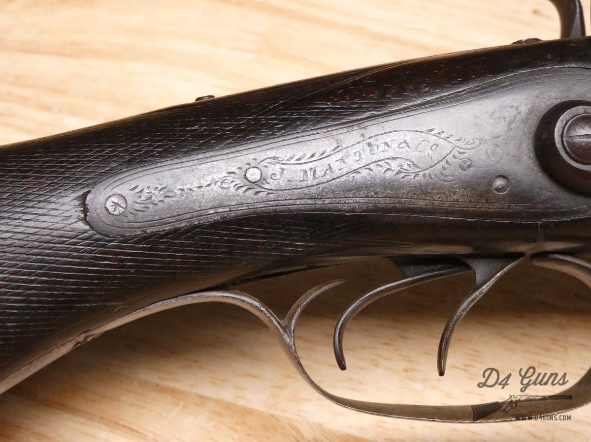 J. Manton & Co - 12 Gauge - Side by Side - Hammer Sidelock Action ...