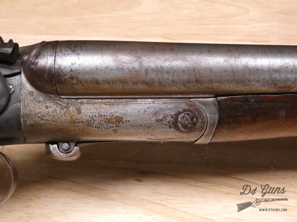 J. Manton & Co - 12 Gauge - Side by Side - Hammer Sidelock Action ...