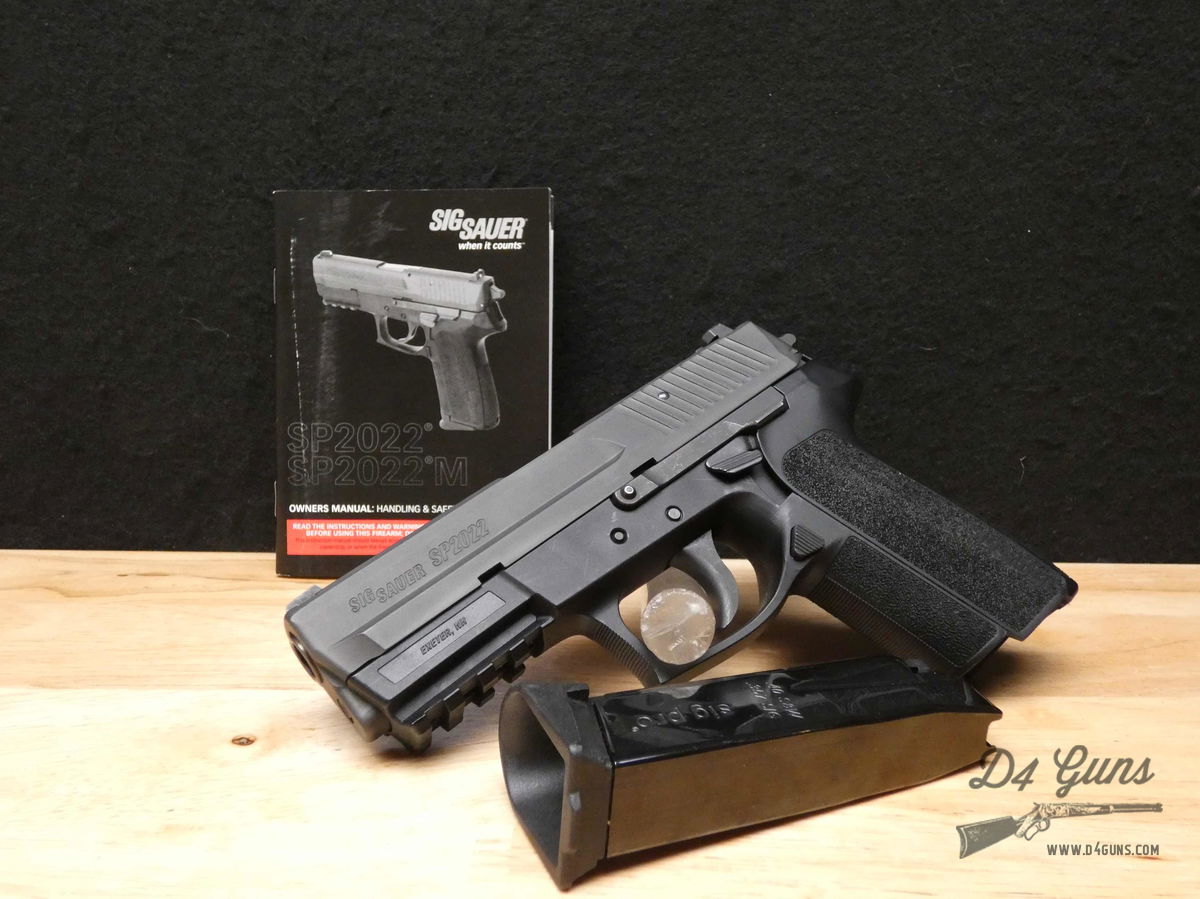 Sig Sauer SP2022 - .40 S&W - SA/DA - LEO - Nitron - SP2022M - SP-2022 ...
