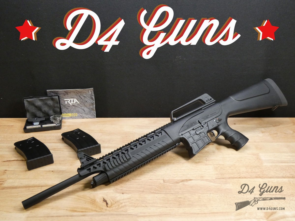 RIA VR60 - 12 Gauge - AR Shotgun - Rock Island Armory - VR 60 - w/ Mags ...