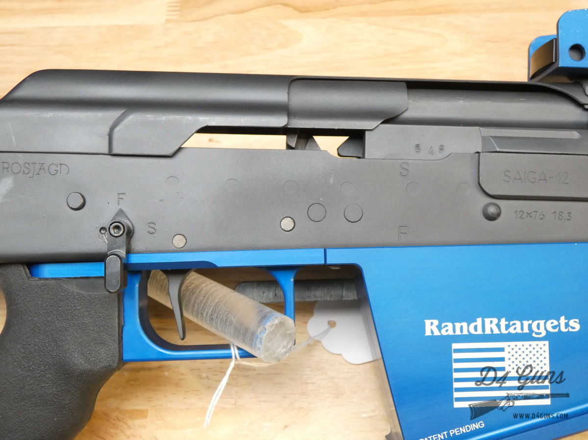 R&R Targets Competition Izhmash Saiga-12 - 12 Gauge - w/ RED DOT & 13 ...