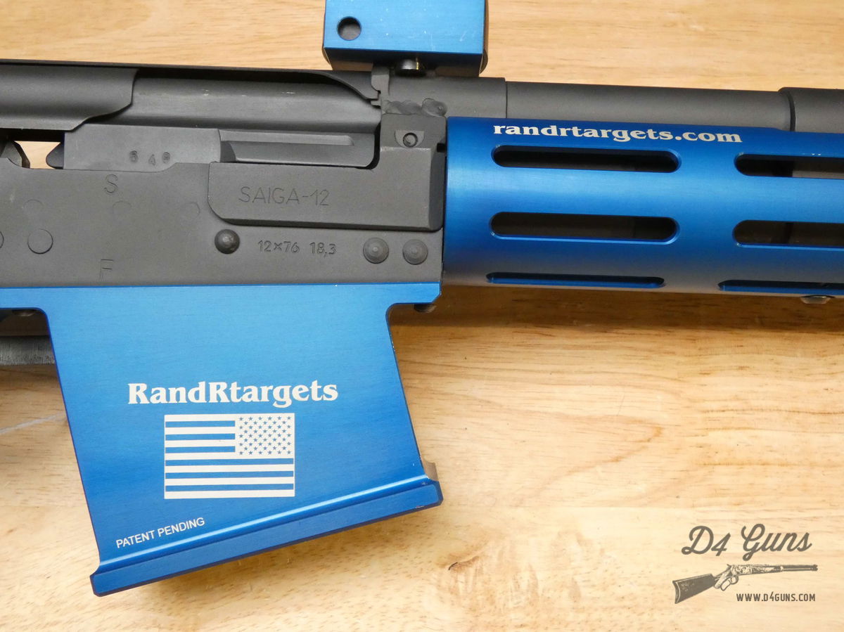 R&R Targets Competition Izhmash Saiga-12 - 12 Gauge - w/ RED DOT & 13 ...