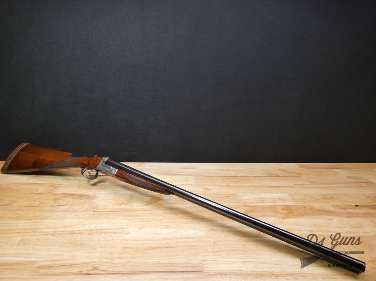 Belgian ELG Side By Side Shotgun - 16 Gauge - Ejectors & English Stock ...