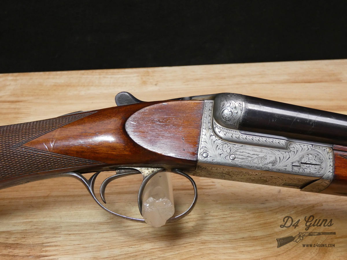 Belgian ELG Side By Side Shotgun - 16 Gauge - Ejectors & English Stock ...