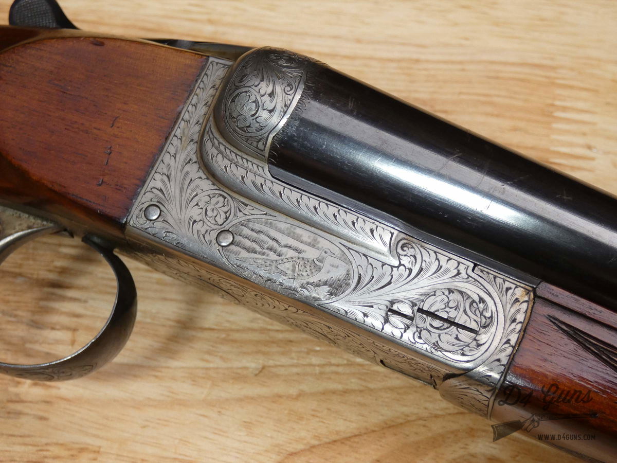 Belgian ELG Side By Side Shotgun - 16 Gauge - Ejectors & English Stock ...