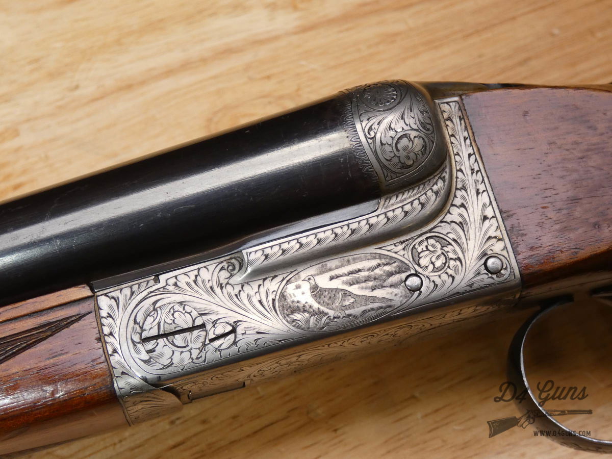 Belgian ELG Side By Side Shotgun - 16 Gauge - Ejectors & English Stock ...