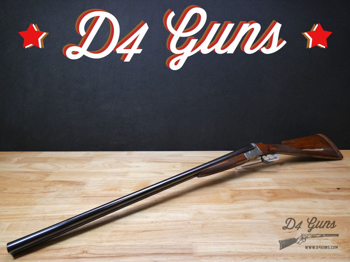 Belgian ELG Side By Side Shotgun - 16 Gauge - Ejectors & English Stock ...