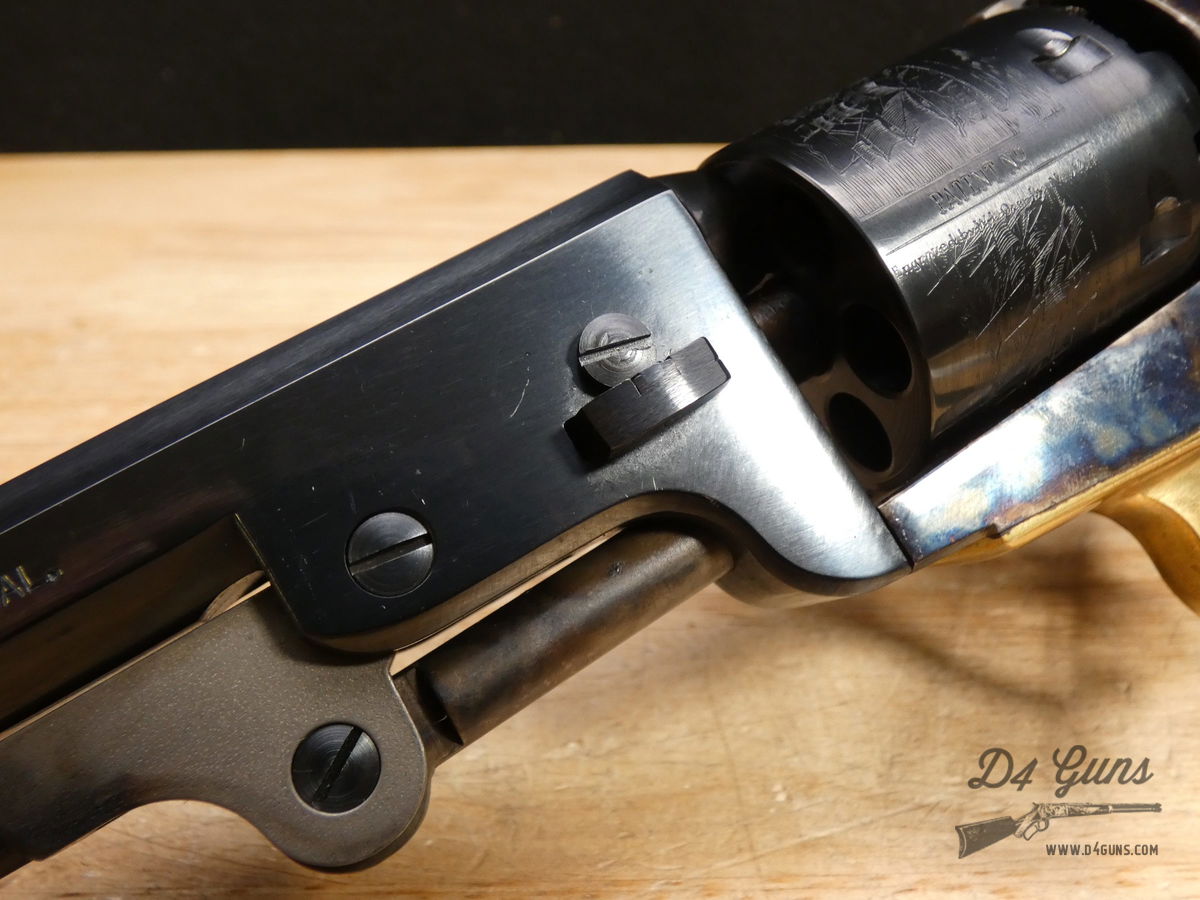 Pietta 1851 Navy - .36 Cal - Italy - w/OG Case - Case Hardened ...