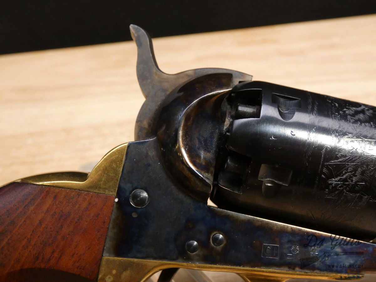 Pietta 1851 Navy - .36 Cal - Italy - w/OG Case - Case Hardened ...