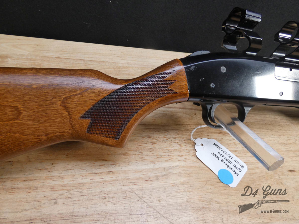 Mossberg 500C - 20 Gauge - 3 Inch Chamber - Smooth Bore Slugster 500 ...