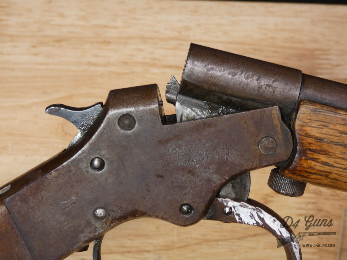 Stevens Model 12 Marksman Rifle - .22 LR - Single-Shot Rifle - Gunsmith ...