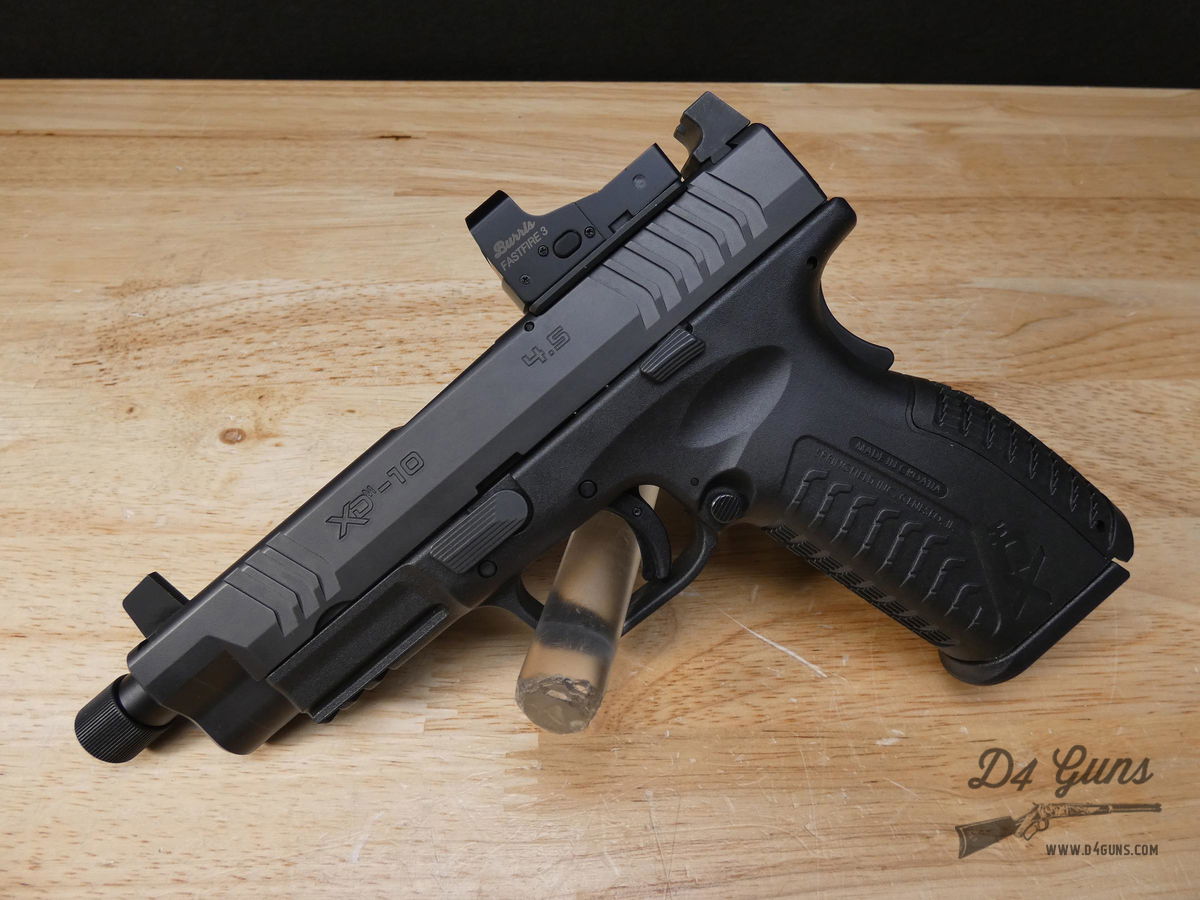 Springfield XDM-10 - 10mm - w/Mags & Red Dot! - Hard Hitting Bear Gun ...