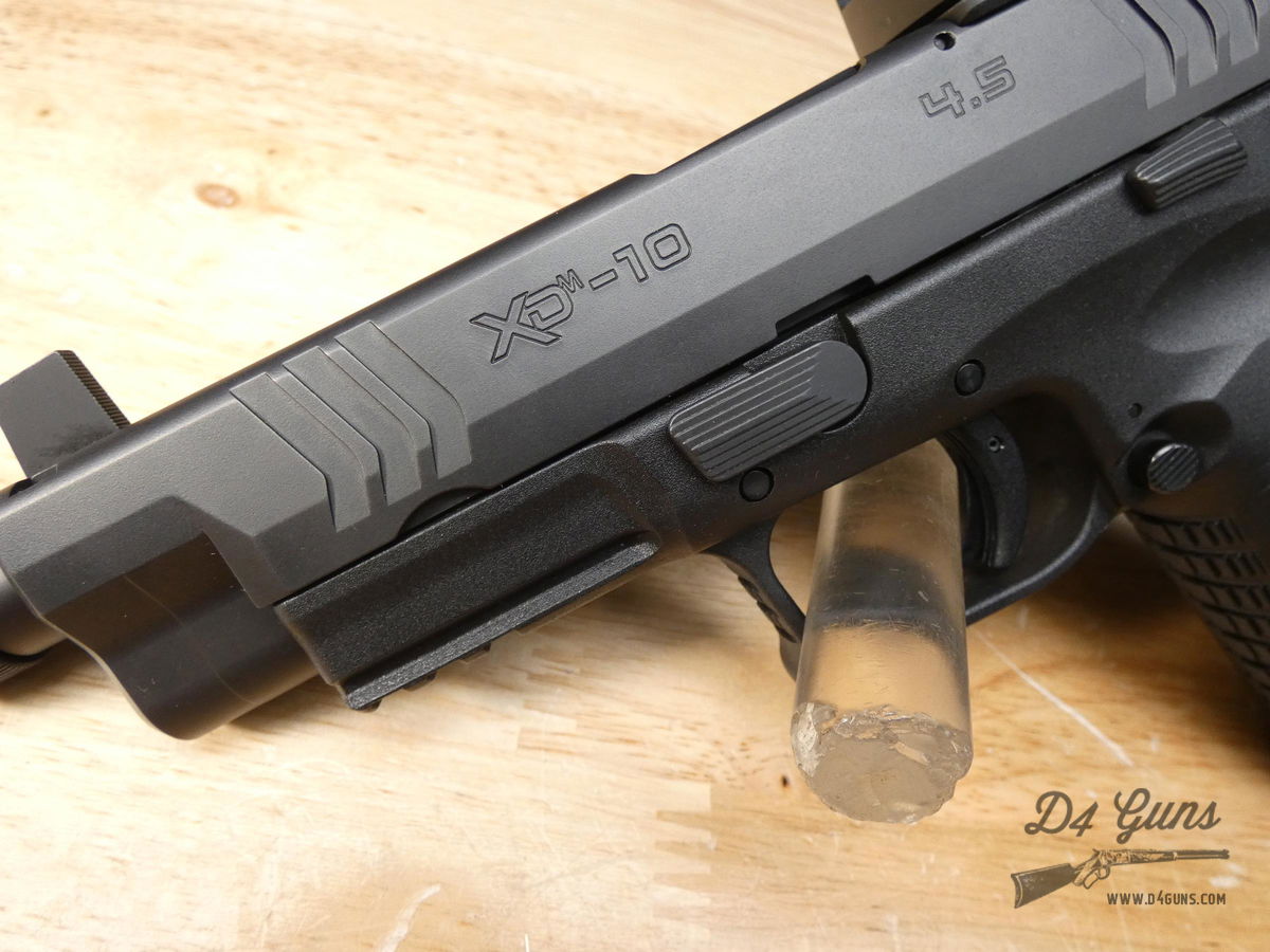 Springfield XDM-10 - 10mm - w/Mags & Red Dot! - Hard Hitting Bear Gun ...