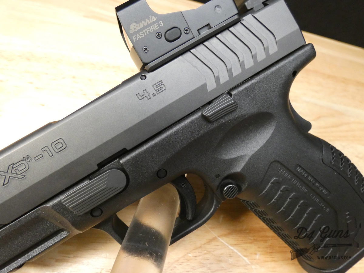 Springfield XDM-10 - 10mm - w/Mags & Red Dot! - Hard Hitting Bear Gun ...
