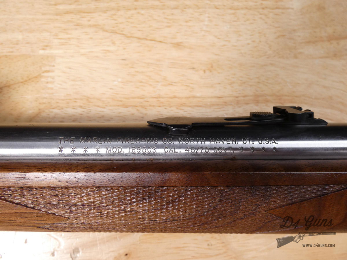Marlin 1895GS Guide Gun - .45/70 Govt - Stainless 1895 GS - Lever ...
