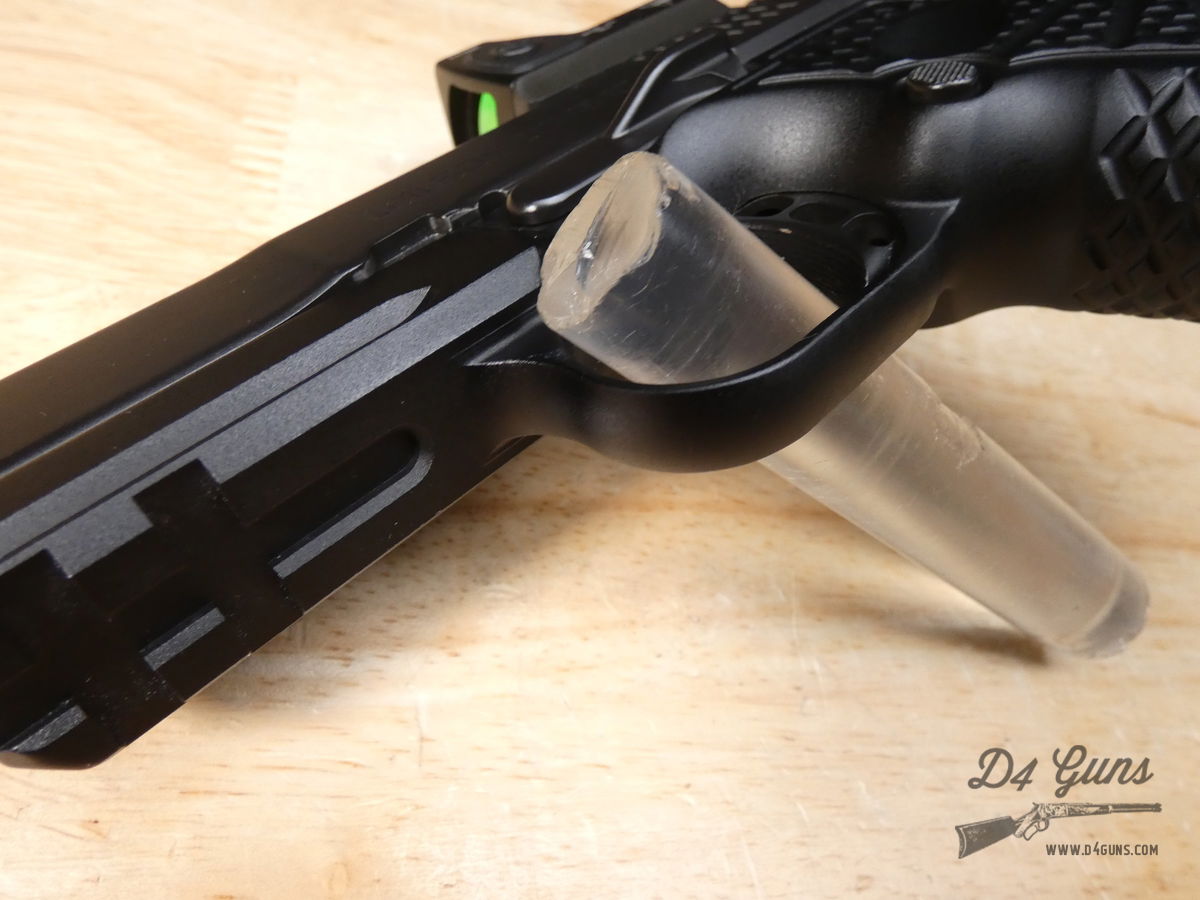WILSON COMBAT SFX9 - 9MM - 6 Mags! - 2 Holsters! Trijicon RM06 Red Dot ...