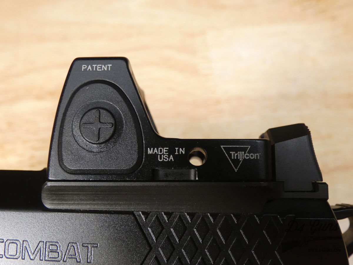 WILSON COMBAT SFX9 - 9MM - 6 Mags! - 2 Holsters! Trijicon RM06 Red Dot ...