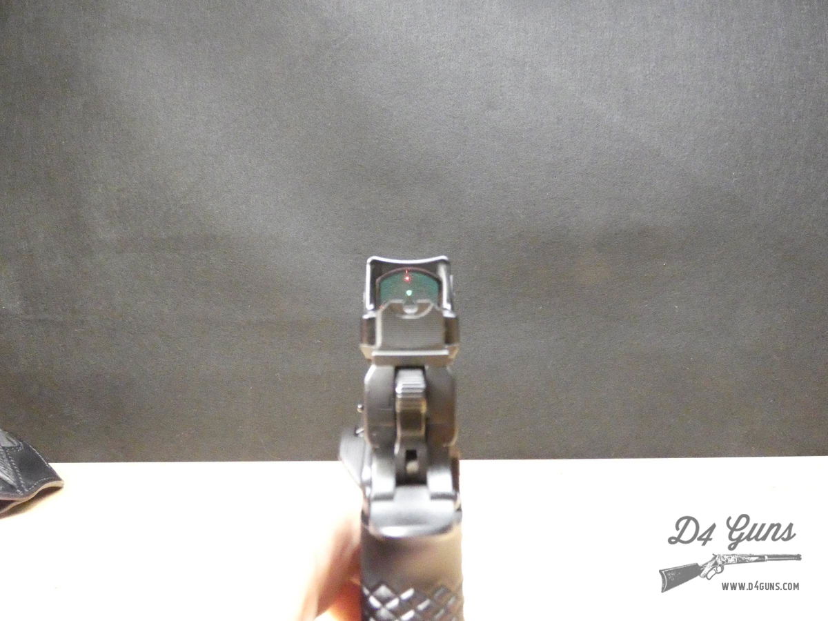 WILSON COMBAT SFX9 - 9MM - 6 Mags! - 2 Holsters! Trijicon RM06 Red Dot ...