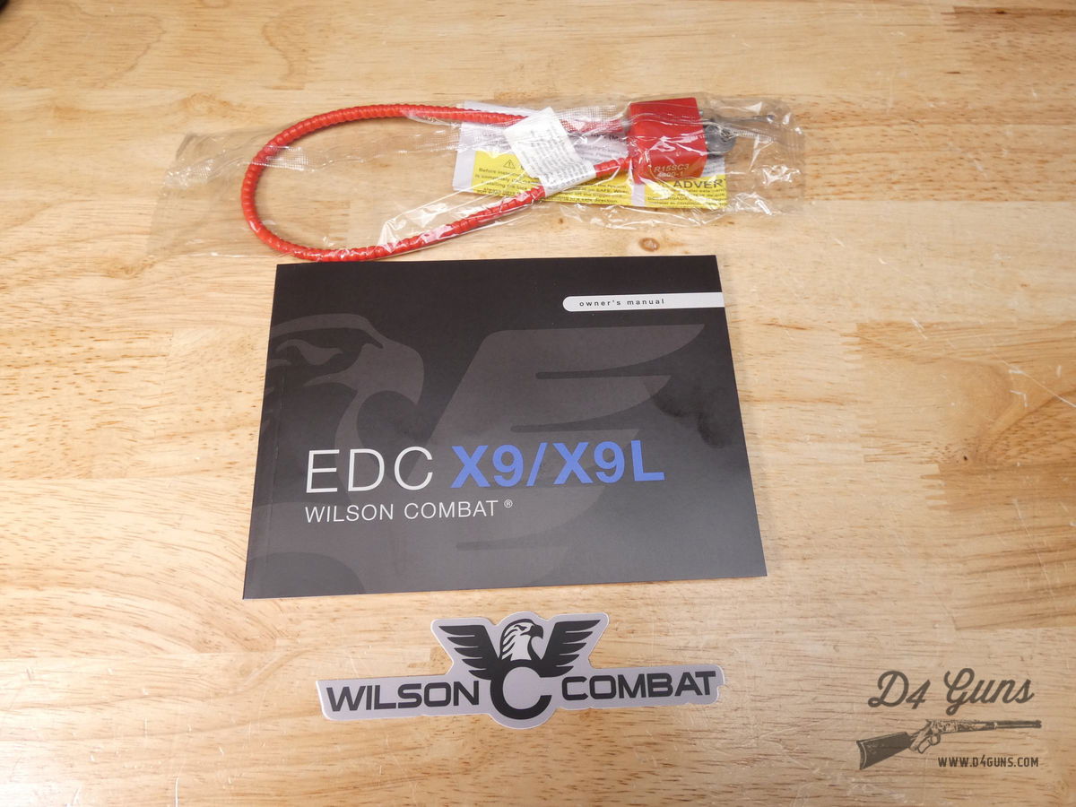 WILSON COMBAT SFX9 - 9MM - 6 Mags! - 2 Holsters! Trijicon RM06 Red Dot ...