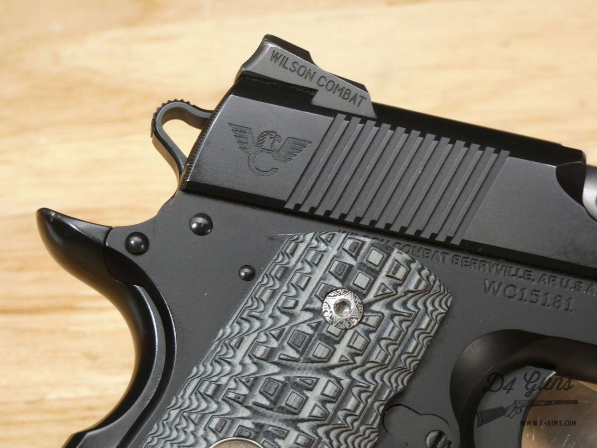 Wilson Combat Ultralight Carry Compact 1911 - .45 ACP - Case - Ultra ...