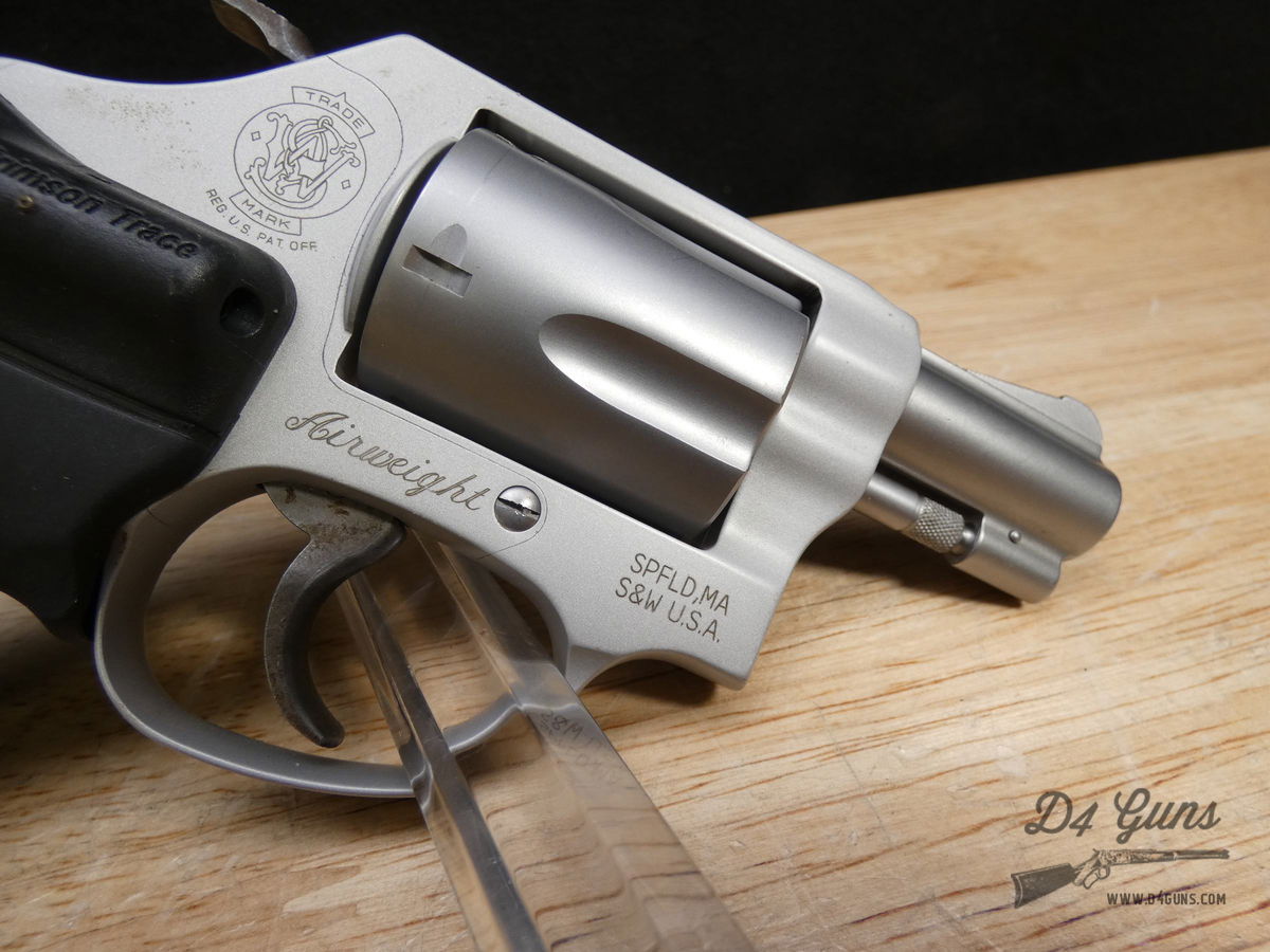 Smith & Wesson 637-2 - .38 SPL - Concealable S&W 637 Airweight - CT ...