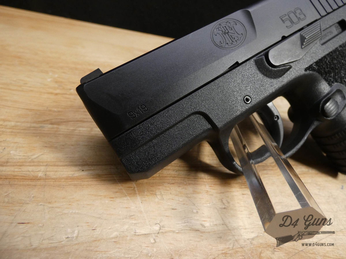 FN 503 - 9mm - w/ Case + 2 Mags - Sub Compact Pistol - FNH - Semi Auto ...