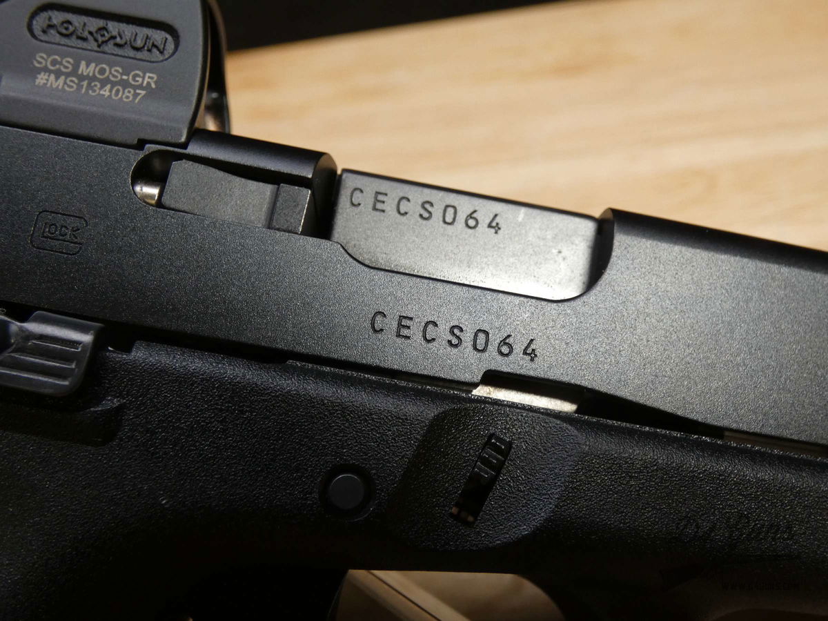 Glock 17L Gen 5 MOS Longslide - 9mm - OG Case & Holosun SCS Optic! G17 ...