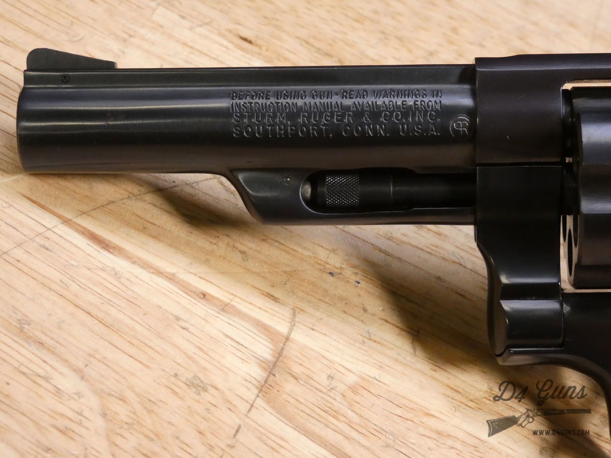 Ruger Police Service-Six - .38 SPL - 1981 - CCW - OG Box! - 6 Shot ...