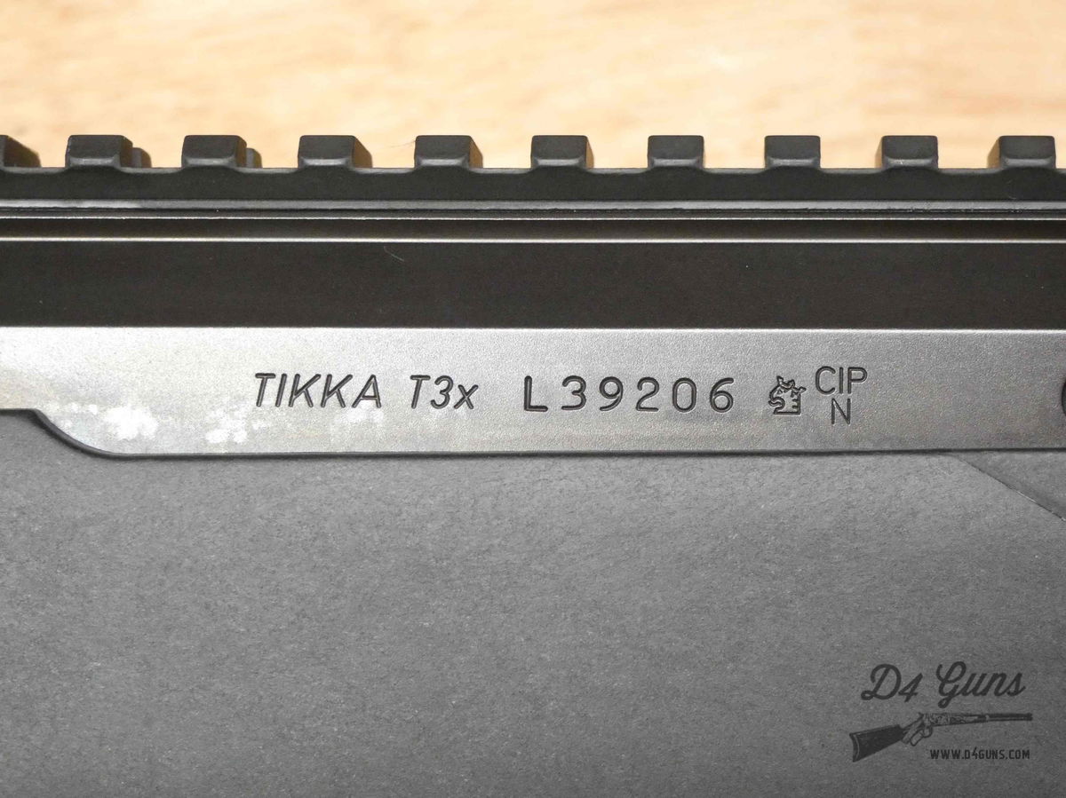 Tikka T3x CTR - 6.5 Creedmoor - Compact - Tactical - McMillan Stock ...